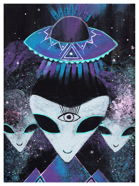 Alien Print – Bohemian Dreamer