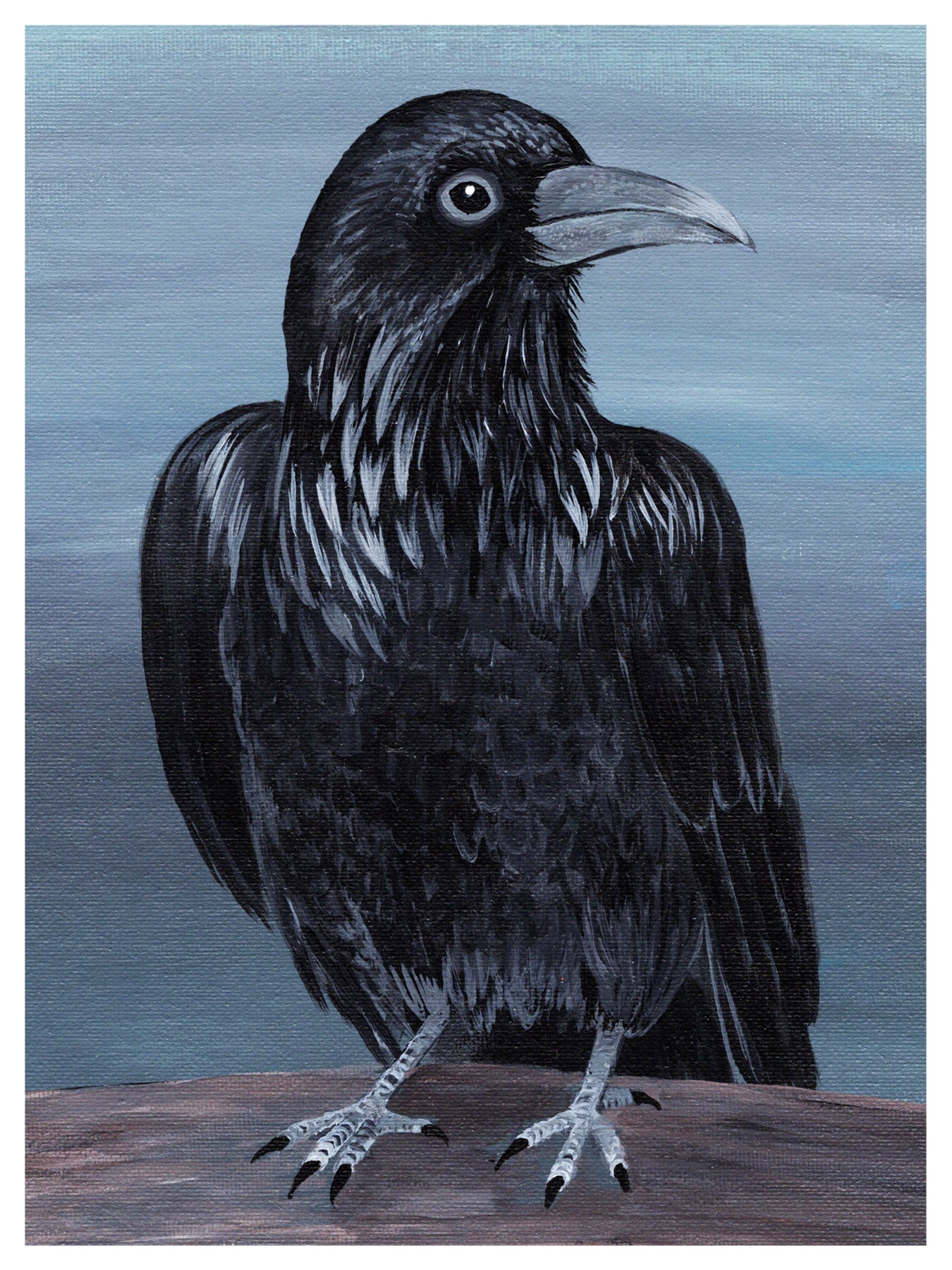 Crow Print – Bohemian Dreamer